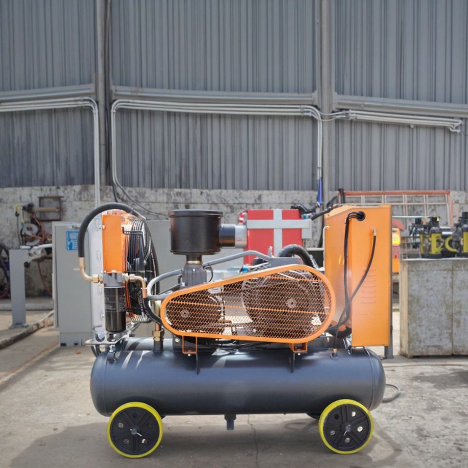 Mobile Electric Screw Air Compressor 30KW 40HP, Portable Silent Air ...