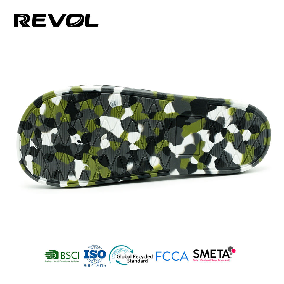 EVA Slippers PVC Upper Fashion Recyclable Cushioning Indoor/Outdoor Use ...