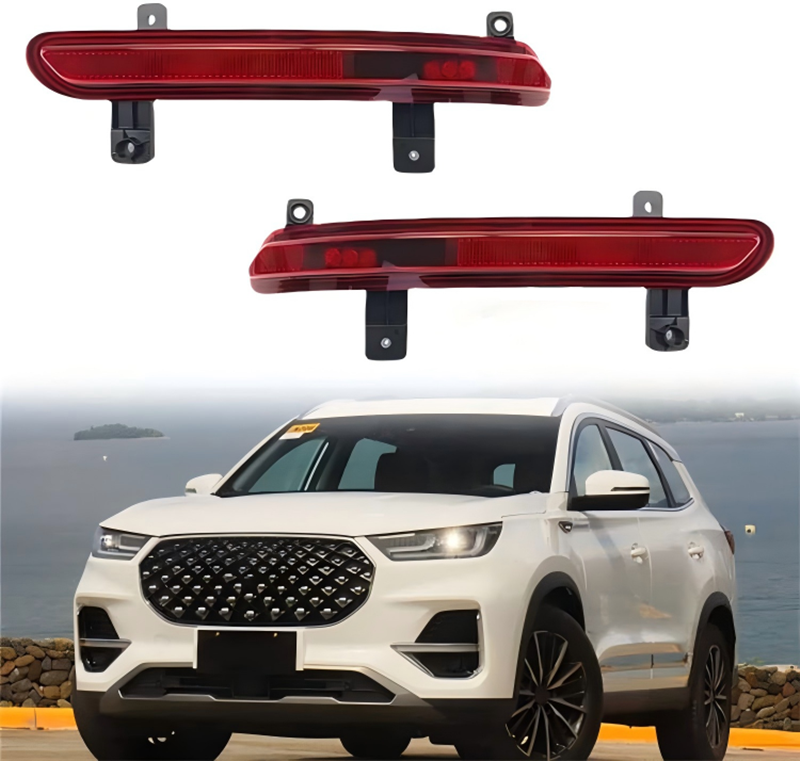 Rear Reflector Fit for Chery Tiggo 8 Pro Rear Bumper Fog Lamp Car ...