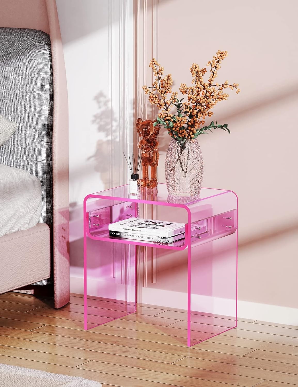 Affordable Retail Wholesale Pink Acrylic Table - Alibaba.com