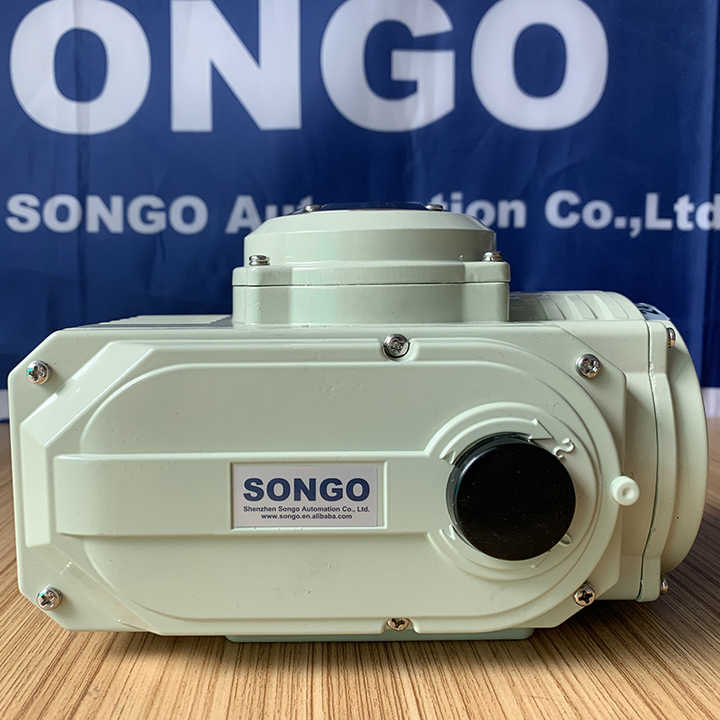 Songo 12V 24V DC 90 Degree Electric Actuator - On/off Control