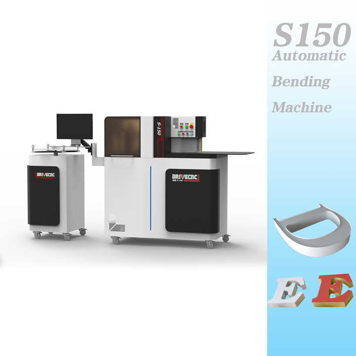 S150 Automatic TPS Channel Letter Bending Machine 3D Aluminum Letters ...