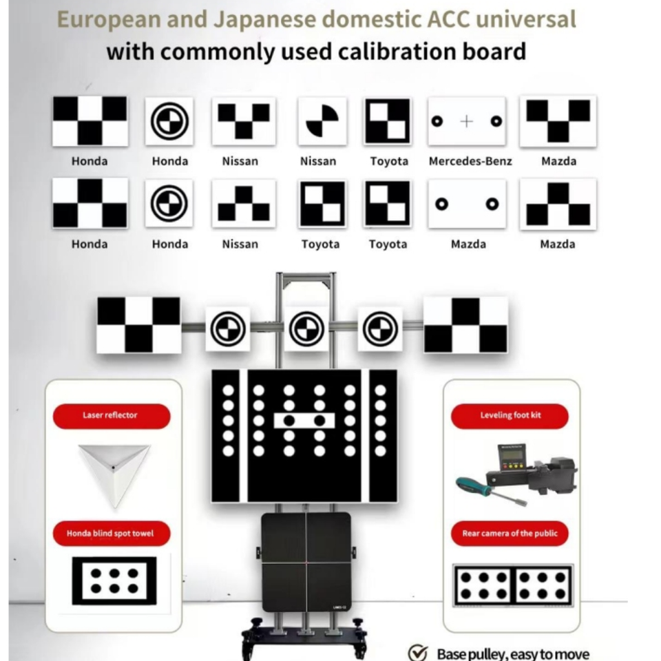 Honda ADAS Calibration Mat - Night View & Waterproof Features