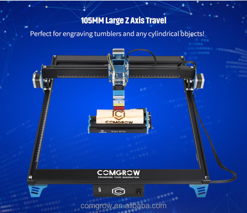 Máy Khắc Laser Comgrow Z1 Lasergrbl Tự Làm,Máy Khắc Đá Kim Loại Máy Kh ...