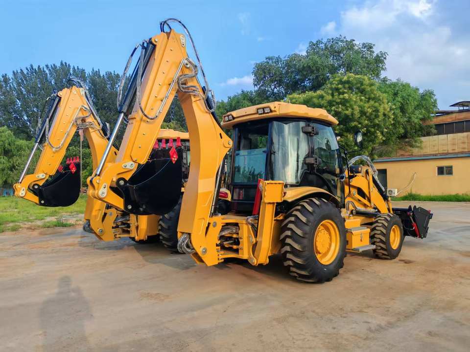Ozmatix 9000kg 4x4 Diesel Backhoe Loader | Intelligent High-Efficiency ...