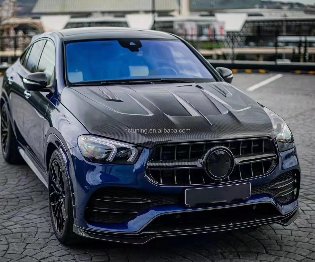 GLE Coupe LART Style Carbon Fiber Hood for 2019-2022 Mercedes GLE C167 ...