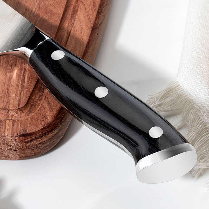 JJ Professional 8-Piece Chef Knife 3Cr13 Stainless Steel Set 430 S/S ...