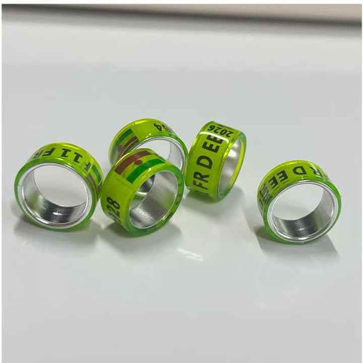 2026 Year Fancy Pigeon Leg Ring , 11mm Inner Size Legs Tags for Fancy ...