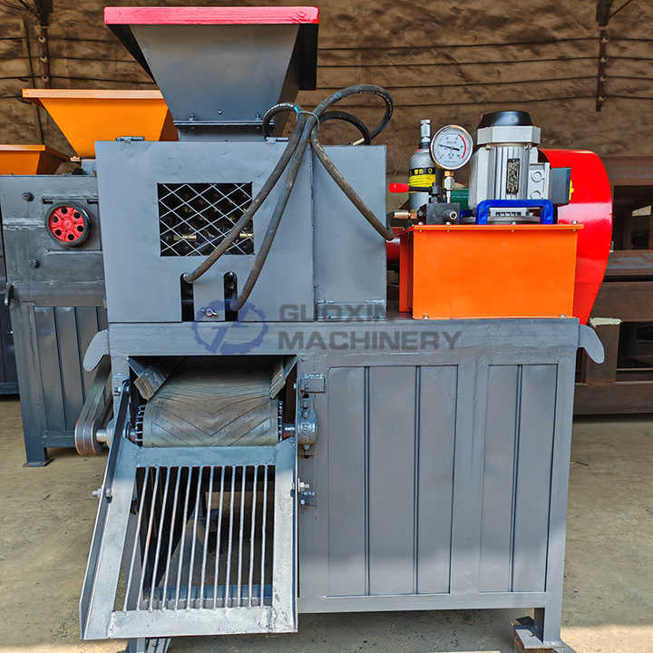 Low Cost High Efficiency Large-tonnage Charcoal Ball Press Briquette ...