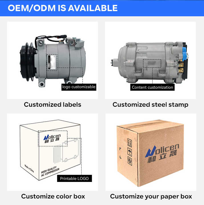 Holicen New 12V R134a Car AC Compressor OEM 926001VA0A for Nissan ...