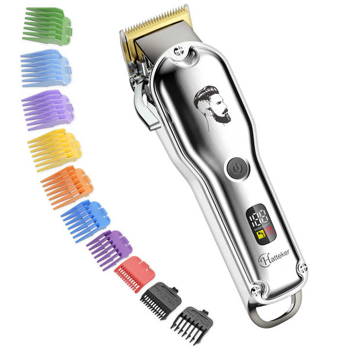 Hatteker RFC-696B Cordless Hair Clippers - Waterproof & Versatile