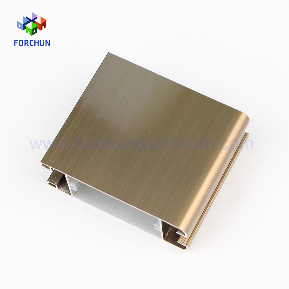 6000 Series Electrophoresis Champagne Anodized Aluminum Sliding Windows ...