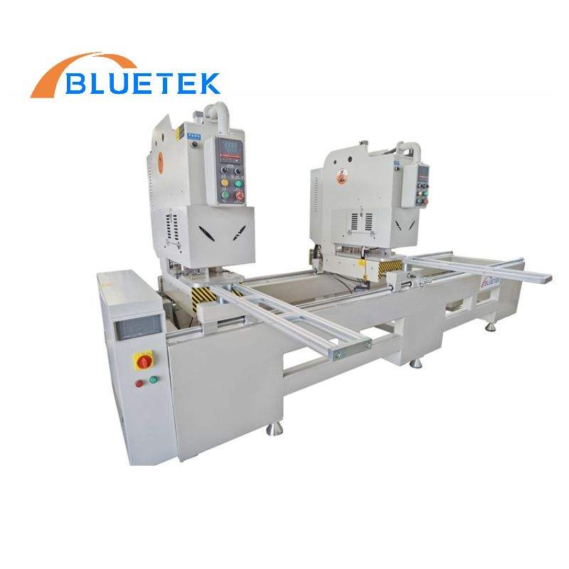 BLUETEK Double Head PLC UPVC/PVC Seamless Welding Window Frame Weld ...