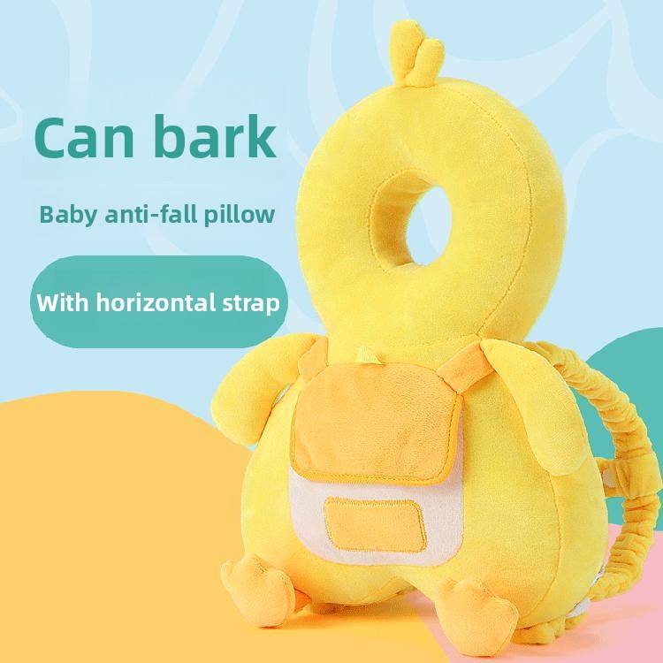 Anti-fall Animal Shape Pillow for Baby Walking Toddler Sitting-Up Head ...