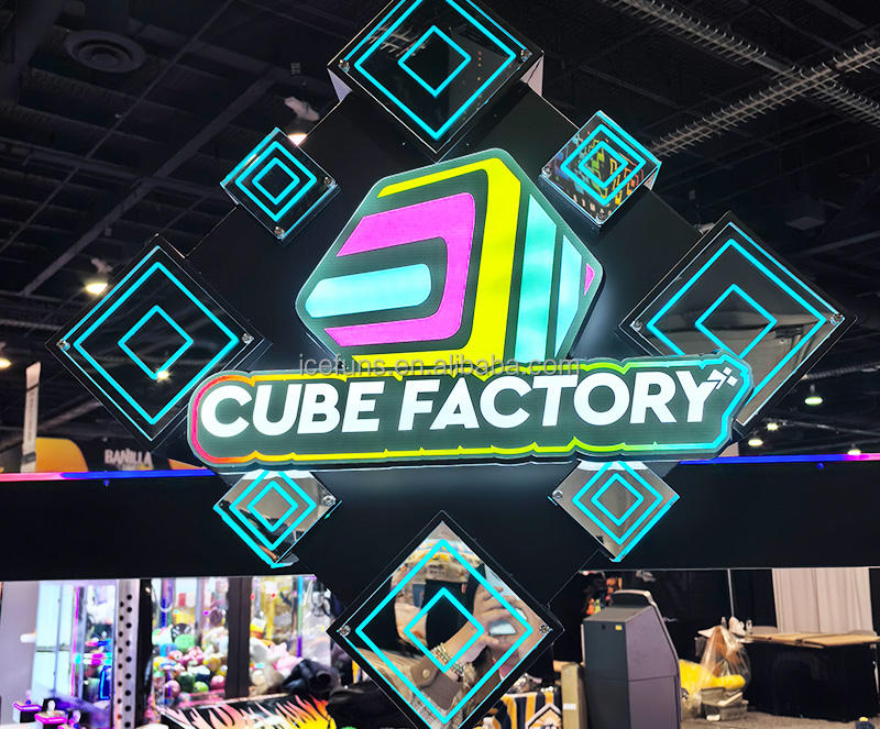 2024 Best Claw Vending Machine - Cube Factory 4 Player Toy Crane Arcade