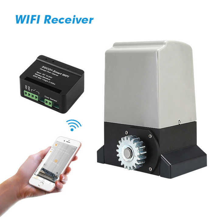 Heavy Duty Sliding Gate Motor - 433.92mhz Solar Opener