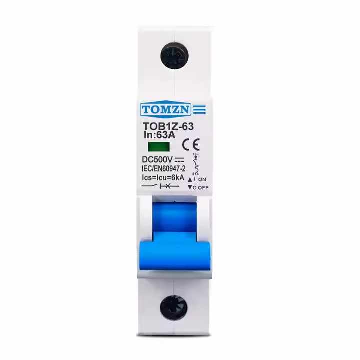 TOMZN DC MCB TOB1Z-63 Circuit Breakers - Reliable Protection