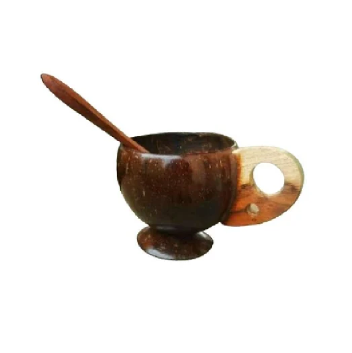100% Biodegradable Natural Coconut Shell Drinking Cup Coconut Shell ...
