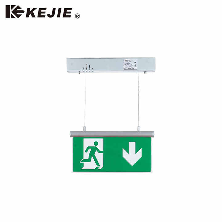 Universal Ceiling Mounting LED Exit Sign Emergency Light Fire Safety ...