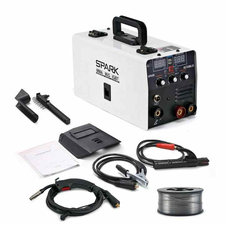 220V Gasless MIG Welding Machine - Portable & Multifunctional