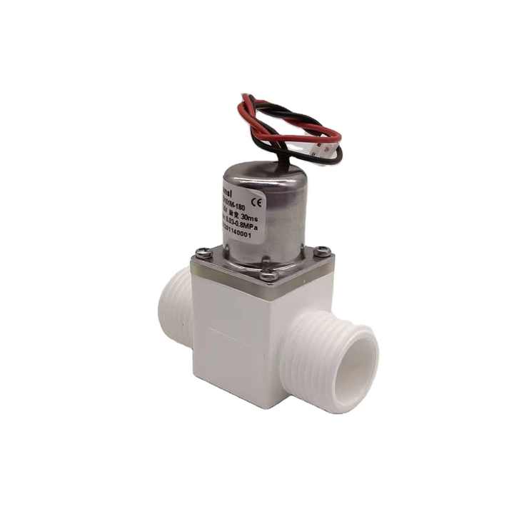 3 V 6V DC G1/2 Inch Pulse Water Latch Plastic Solenoid Valve 2 Way ...