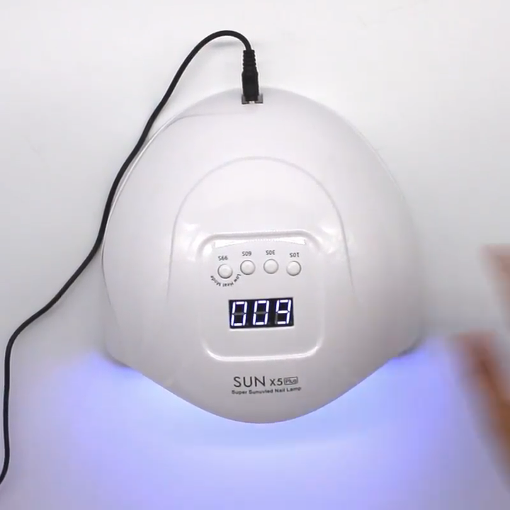 Professional SUN X5 Plus Uv Led Nail Lamp 120W Dual Uv Led Nail Dryer ...