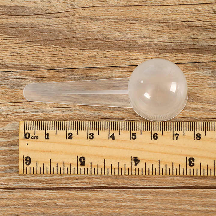 White Plastic Measuring Spoon - 5g, 10ml, 10g, 20ml