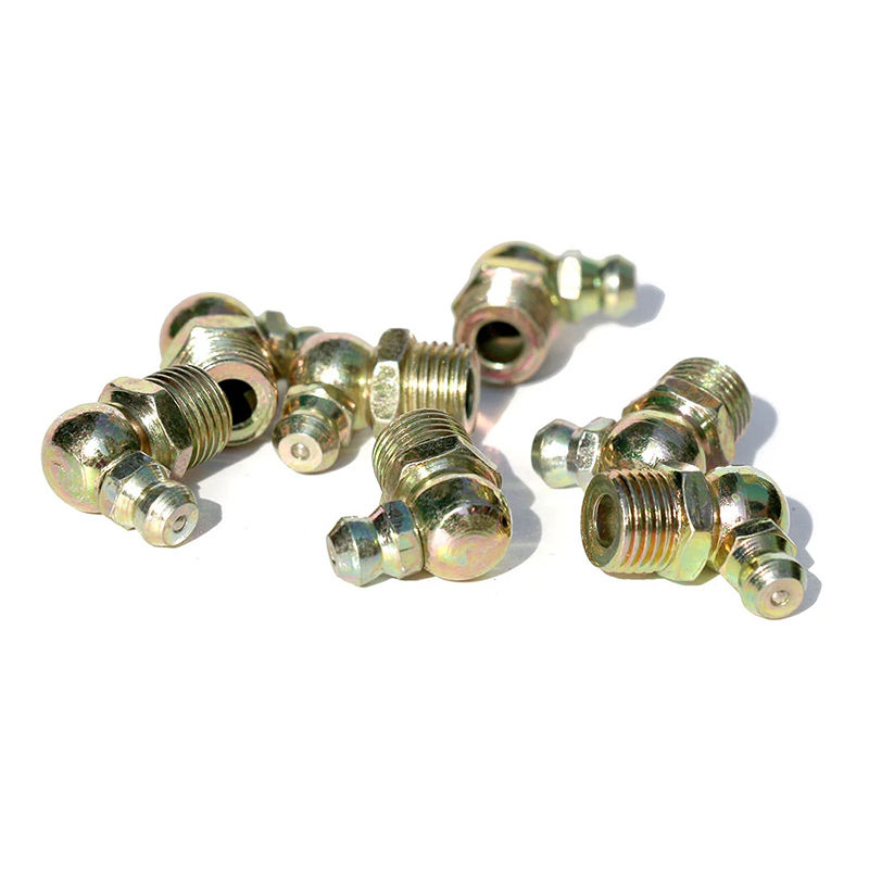 Male Iron Grease Nipple Fittings Straight Type Lubrication Grease Gun ...