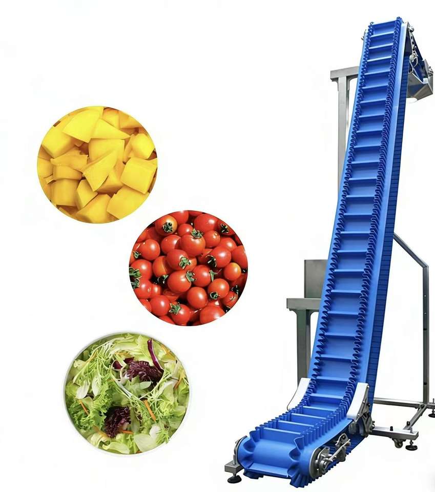Stainless Steel 304 Incline Climbing Conveyor Food Grade Belt| Alibaba.com