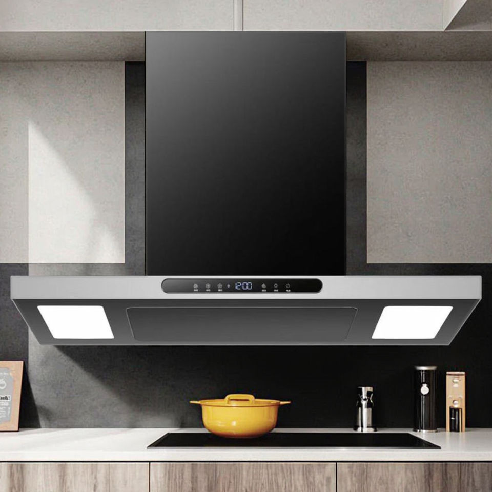 OEM Luxury 900mm Kitchen Smart Range Hood LED Design Professional ...