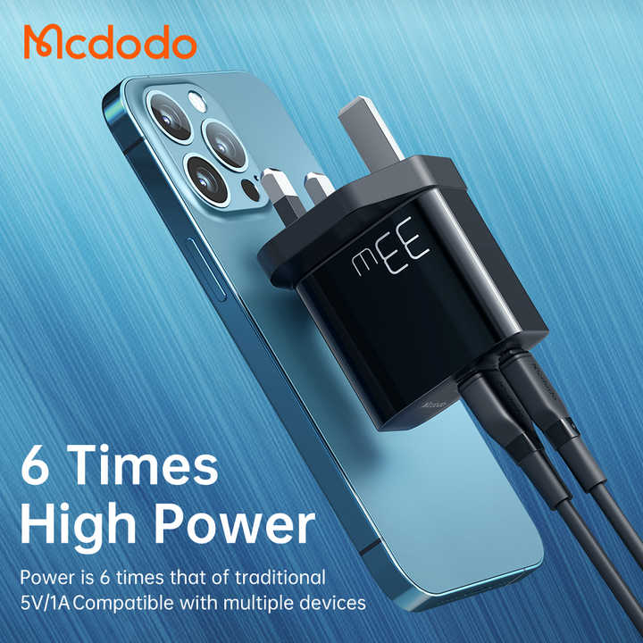 33W Dual Port Type C + USB Charger QC3.0 PD PPS Fast USB-C Wall Power ...