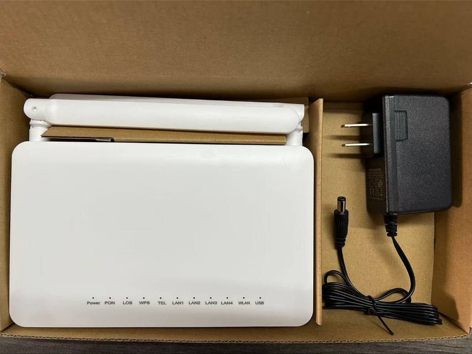 F670L ONT ONU Optical Modem Dual Band 4GE GPON FTTH Router with 2.4G 5G ...