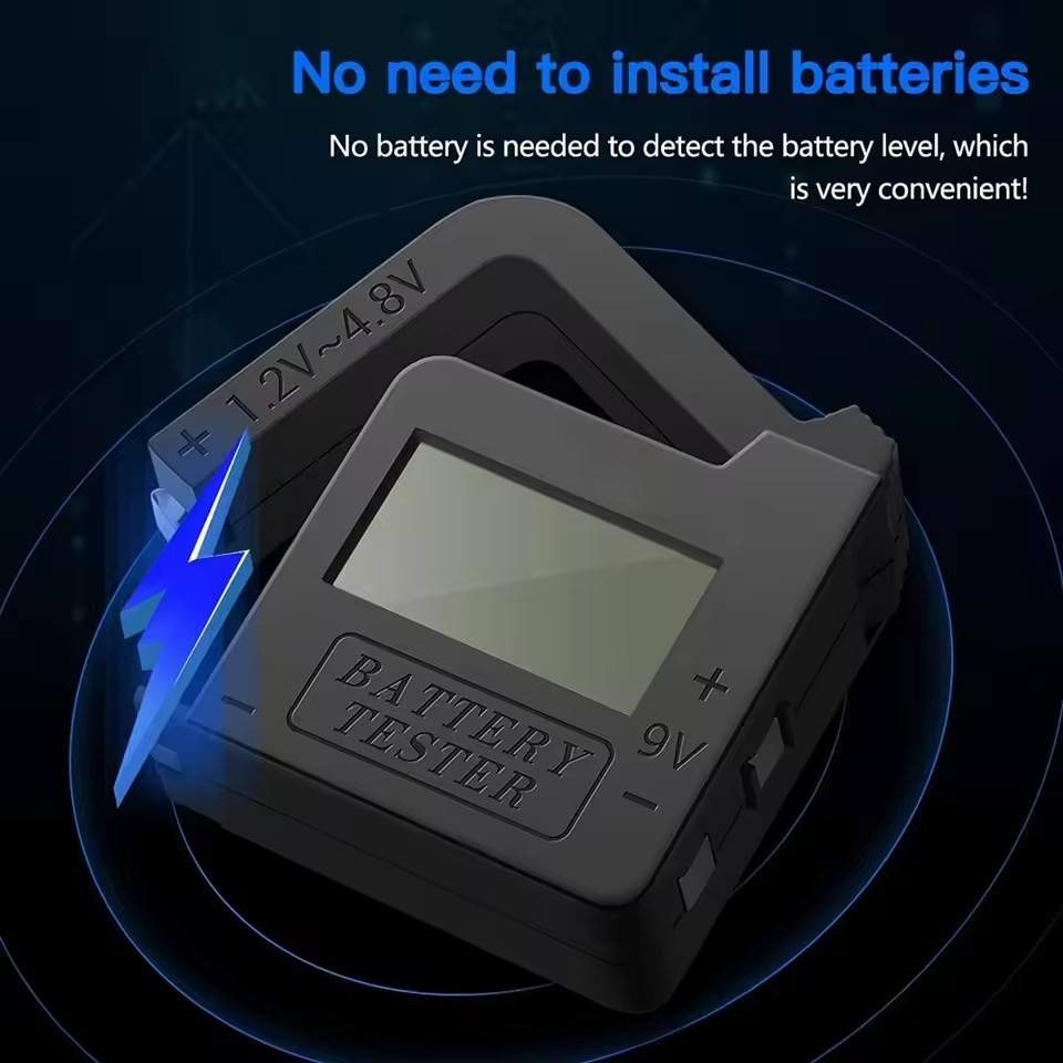 168max Digital Lithium Battery Capacity Tester Universal Test Checkered ...