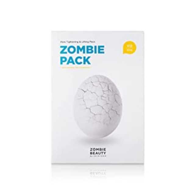 Zombie Pack (1box - 8ea), Wash off Face Mask for Aging Skin Fine Lines Wrinkles Enlarged Pores ...