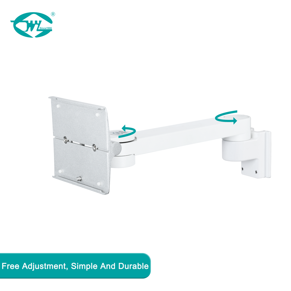 WEIYE Medical Wall Mount Monitor Arm Single & Double Arm Bracket for ...