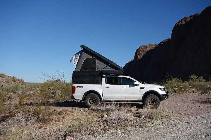 Deluxe Edition Truck Topper Camper Shell Pickup Canopy