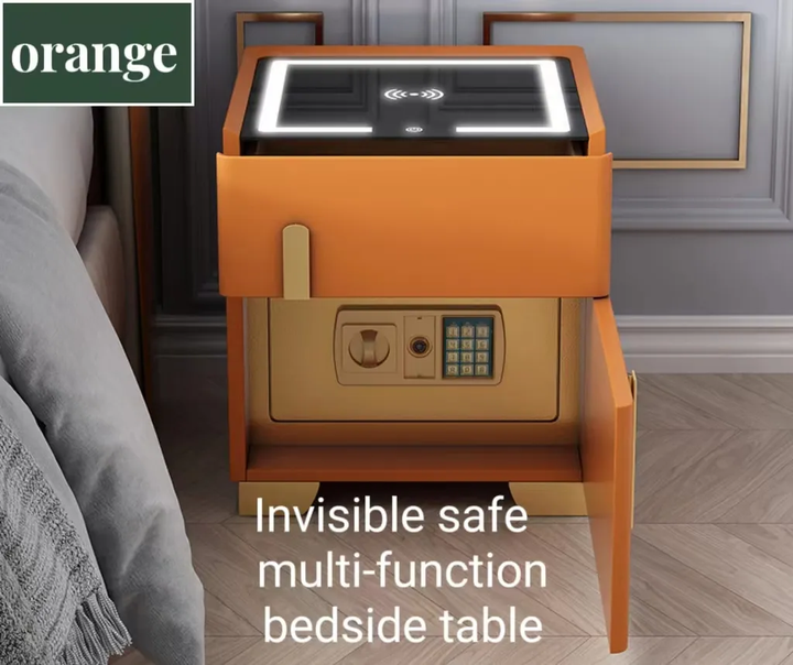 New Modern Usb Wireless Charging Nightstand Multifunctional Home Furniture Safe Smart Bedside ...