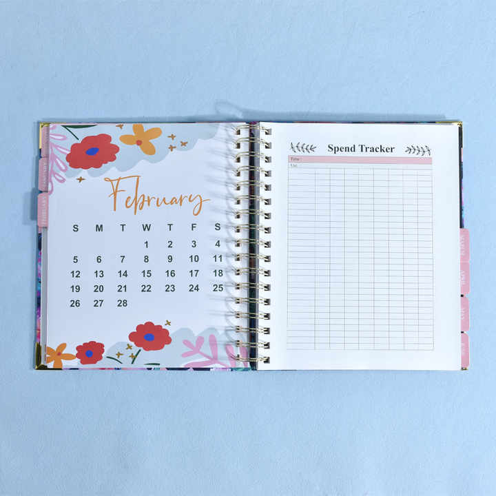 2025 Planner 2025-2027 Monthl Slim Unique Wire Beauty 8x10 Fitness ...
