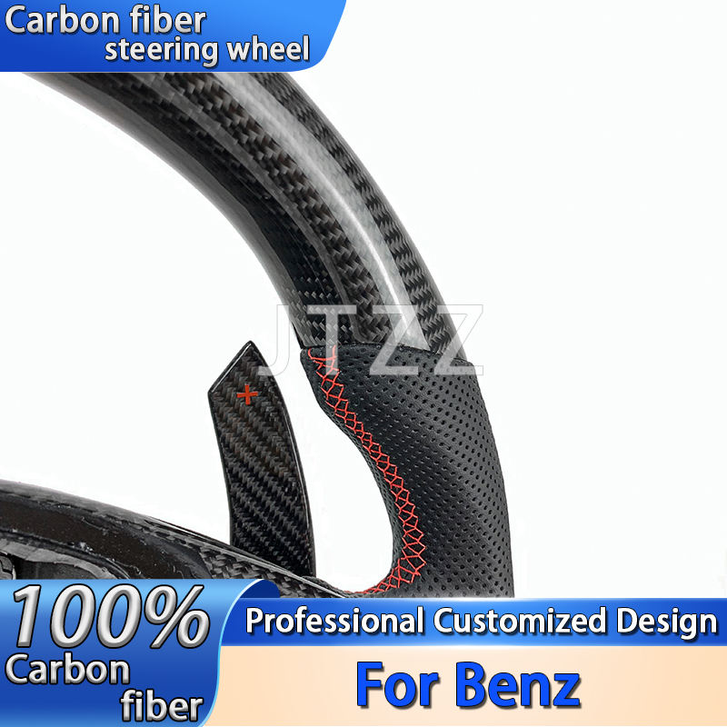 Customized Carbon Fiber Steering Wheel for Mercedes Benz AMG GLC GLE450 ...