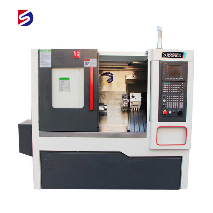 Precision Slanting Bed CNC Lathe Machine with Auto Feeder