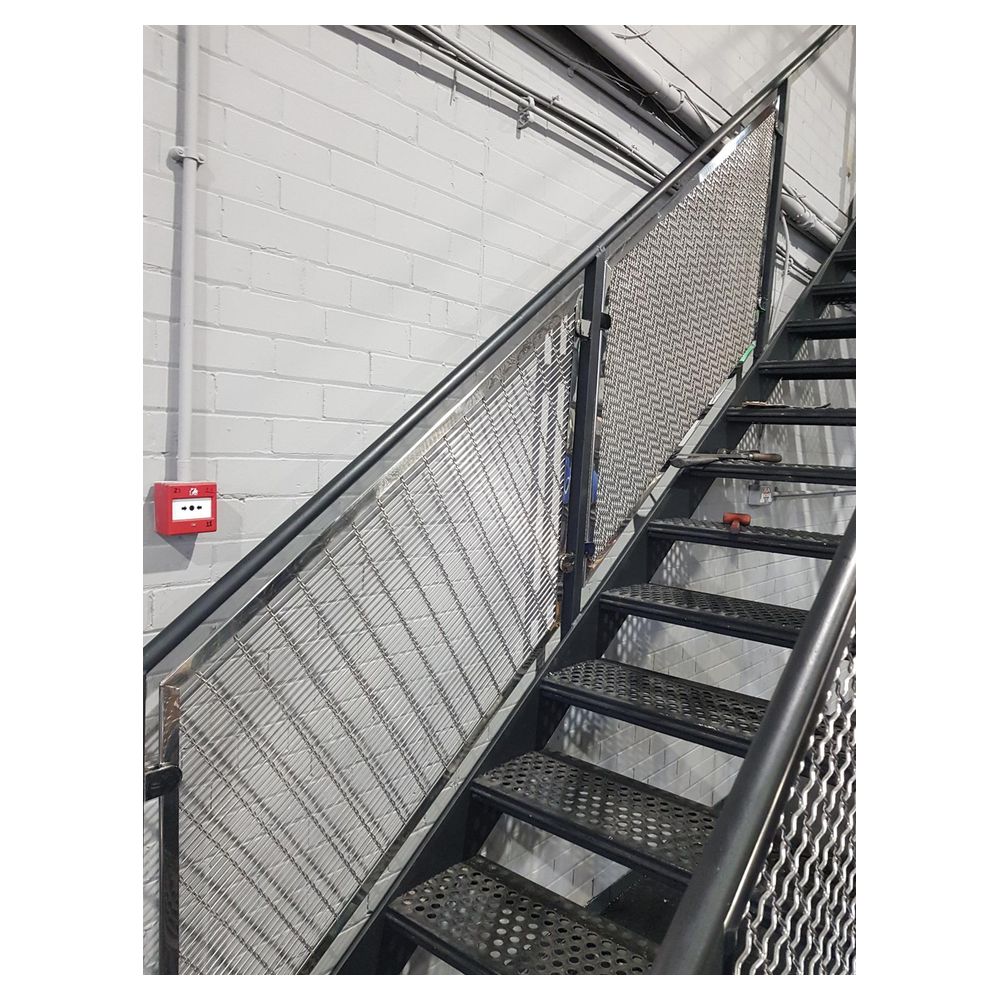 Verified Supplier Steel Checkered Plate Stairs Hot Galvanized Finish ...