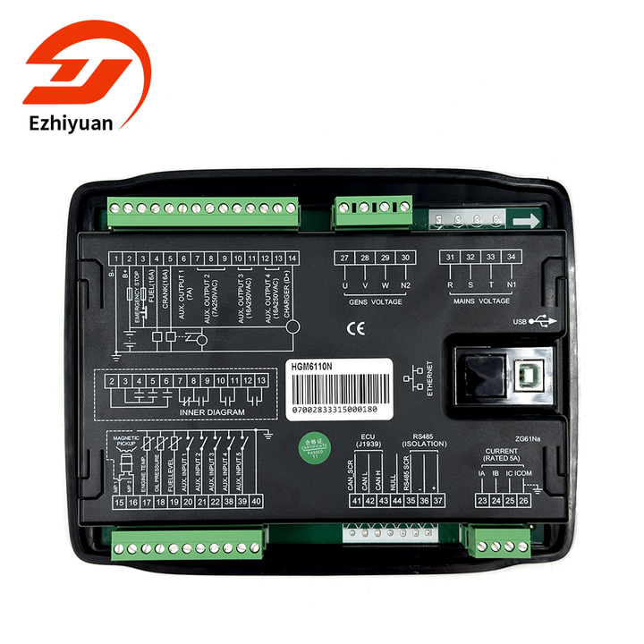 HGM6110N Smartgen Original Genset Controller Ats Control Panel Auto Start Control Module ...