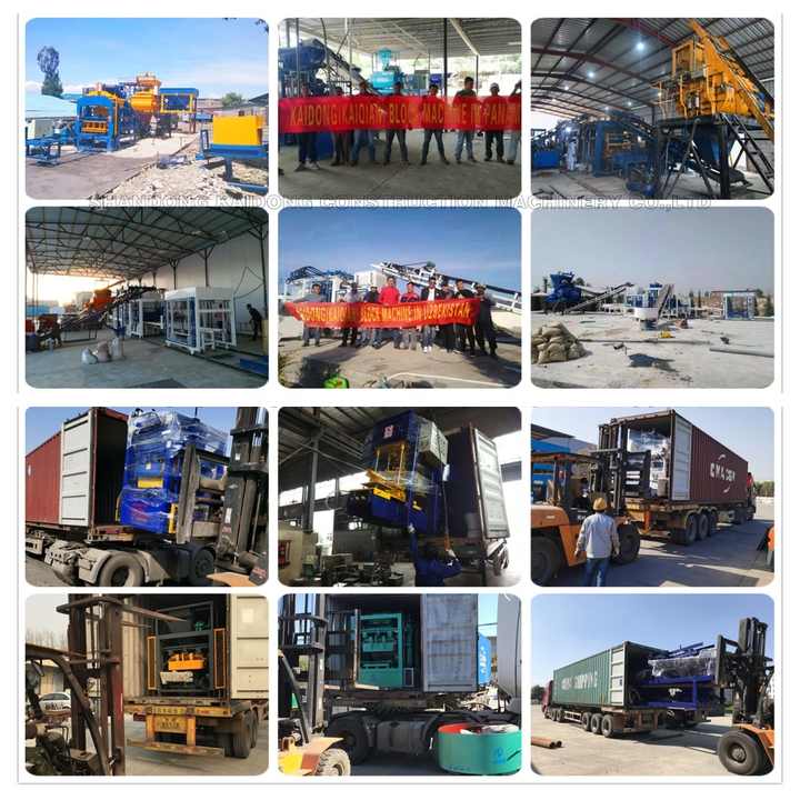 Kaidong Machine QTM4-40D - Advanced Cement Brick Making