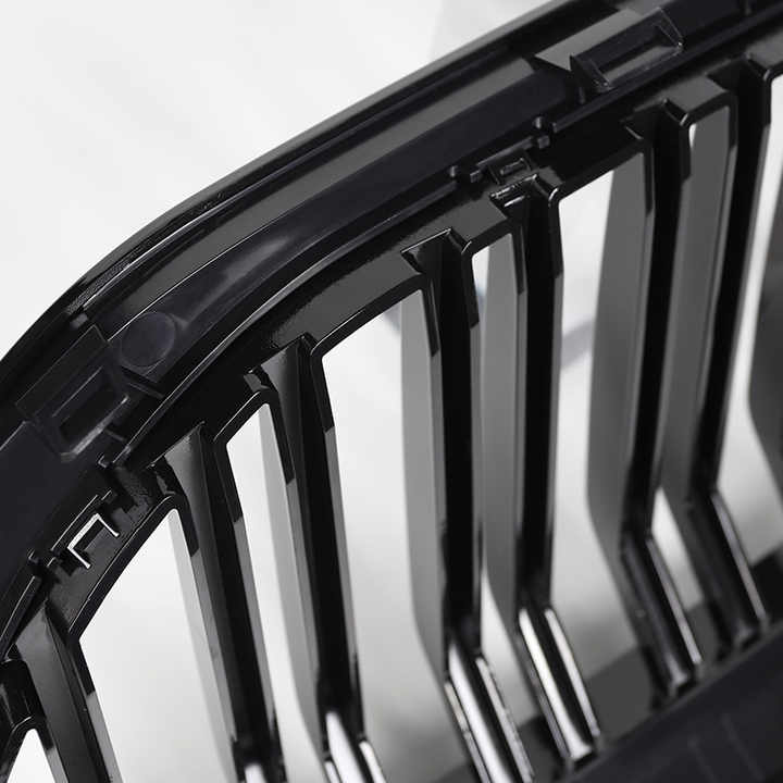 Double Slats Gloss Glossy Black Grills 2 Pcs G30 Lci Kidney Grille G30 ...