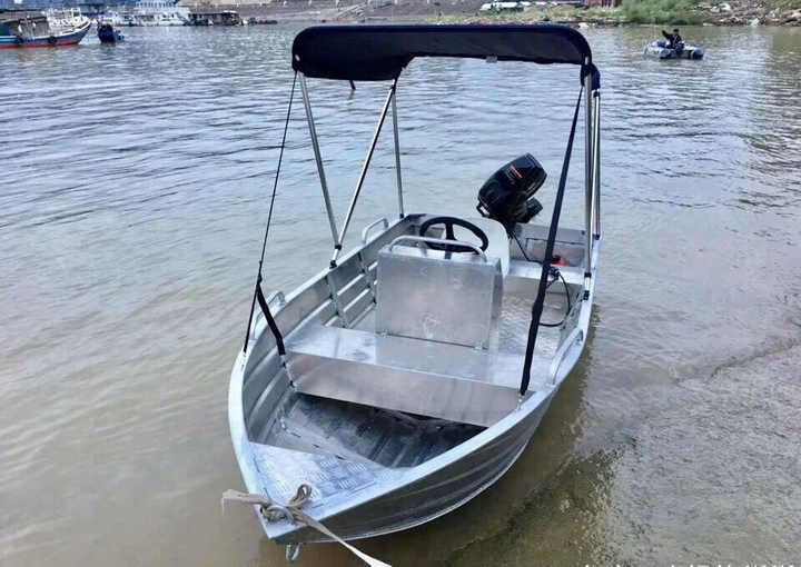 New 4m Jon Fishing Boats with Deep V Motor Aluminum Console