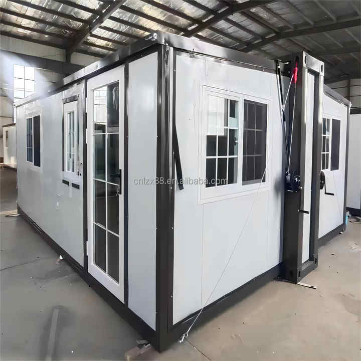Soundproof 20ft 40ft Prefab Expandable Container House Waterproof Tiny ...