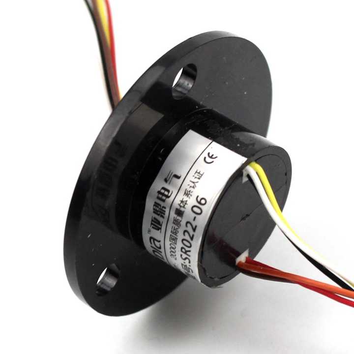 SRC022C-6 Miniature 6 Wires Capsule Electrical Swivel Slip Ring