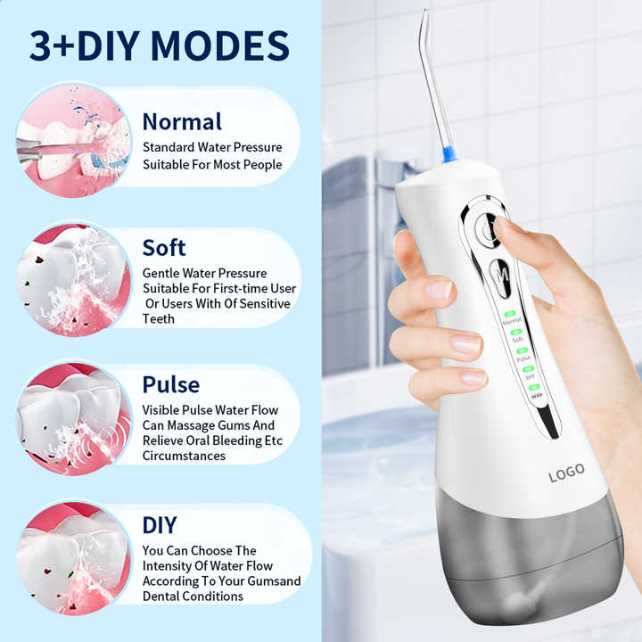 Cordless Electric Travel Home Rechargeable Handy Power Teeth Care Floss ...