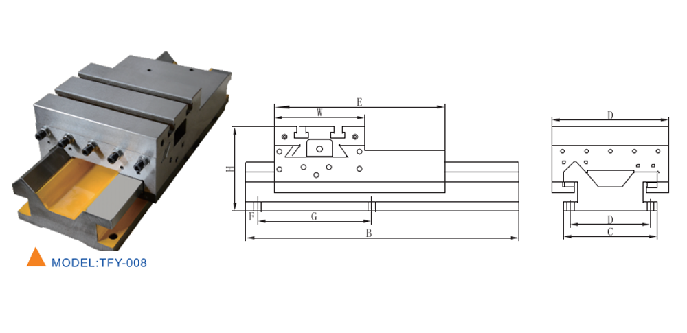 Cast iron dovetail rail two axis xy cross slide manual slide table for ...