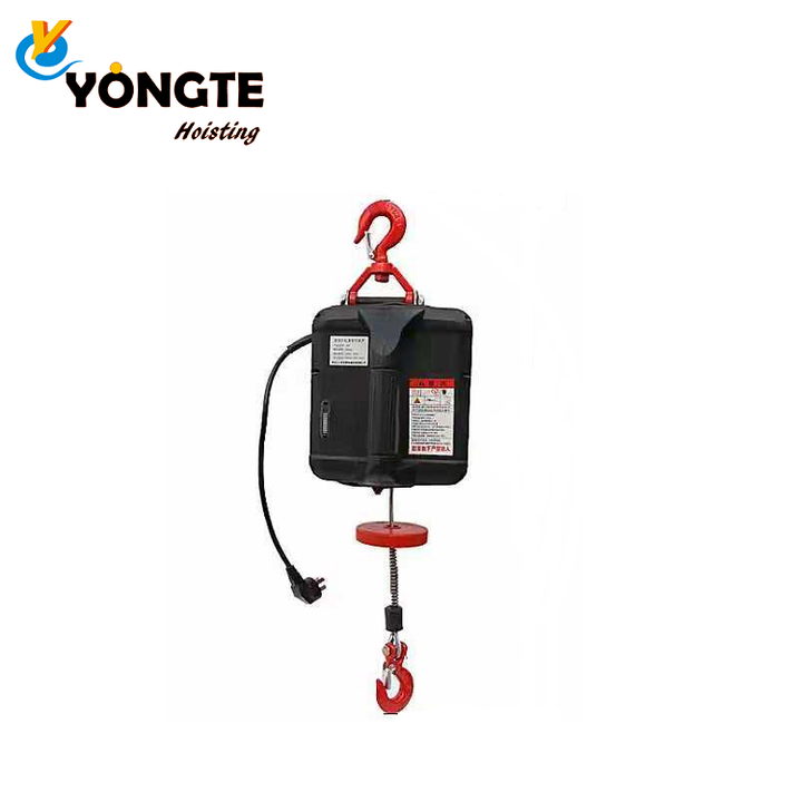 Mini Lift Electric Hoist - 300kg Wire Rope Traction Hoist